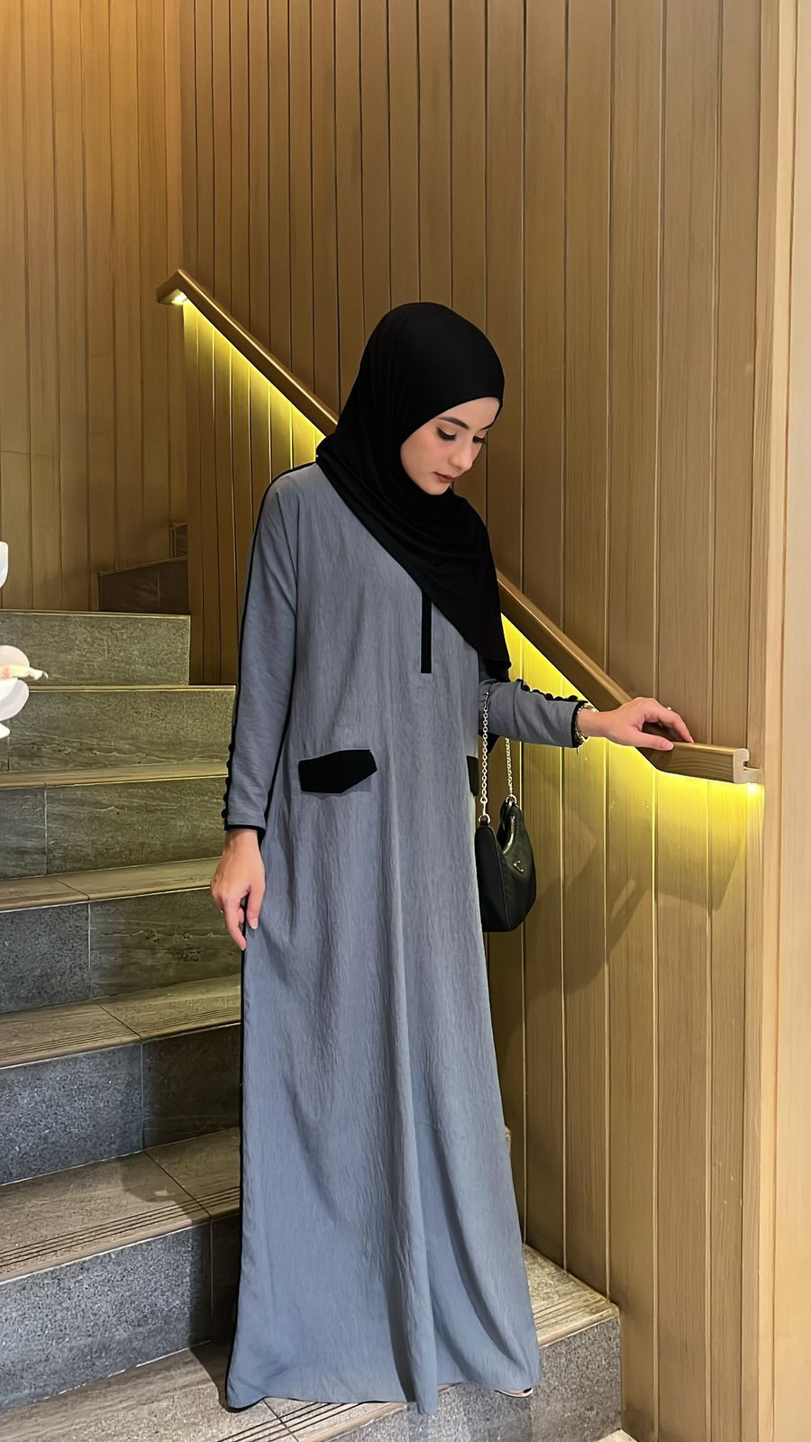 Khalisa Dress - Blue S | IDR 310.000 | Kaleela